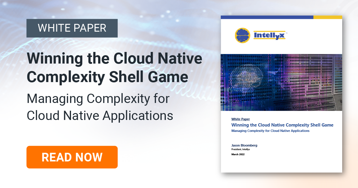 Managing Complexity for Cloud Native Applications Managing Complexity for Cloud Native Applications