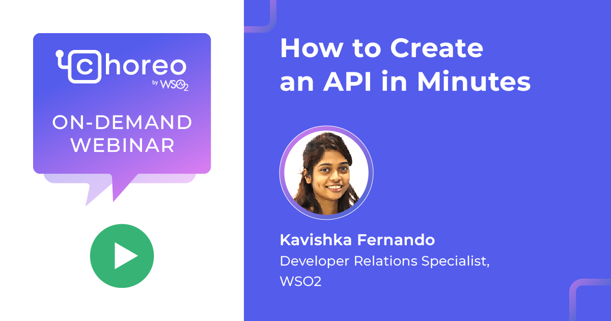 How to Create an API in Minutes