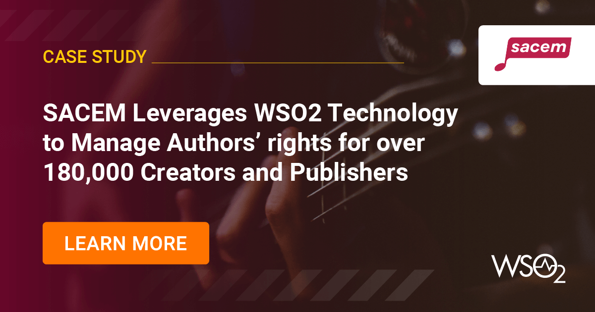 Transforming API Management and Innovation at SACEM with WSO2 API Manager