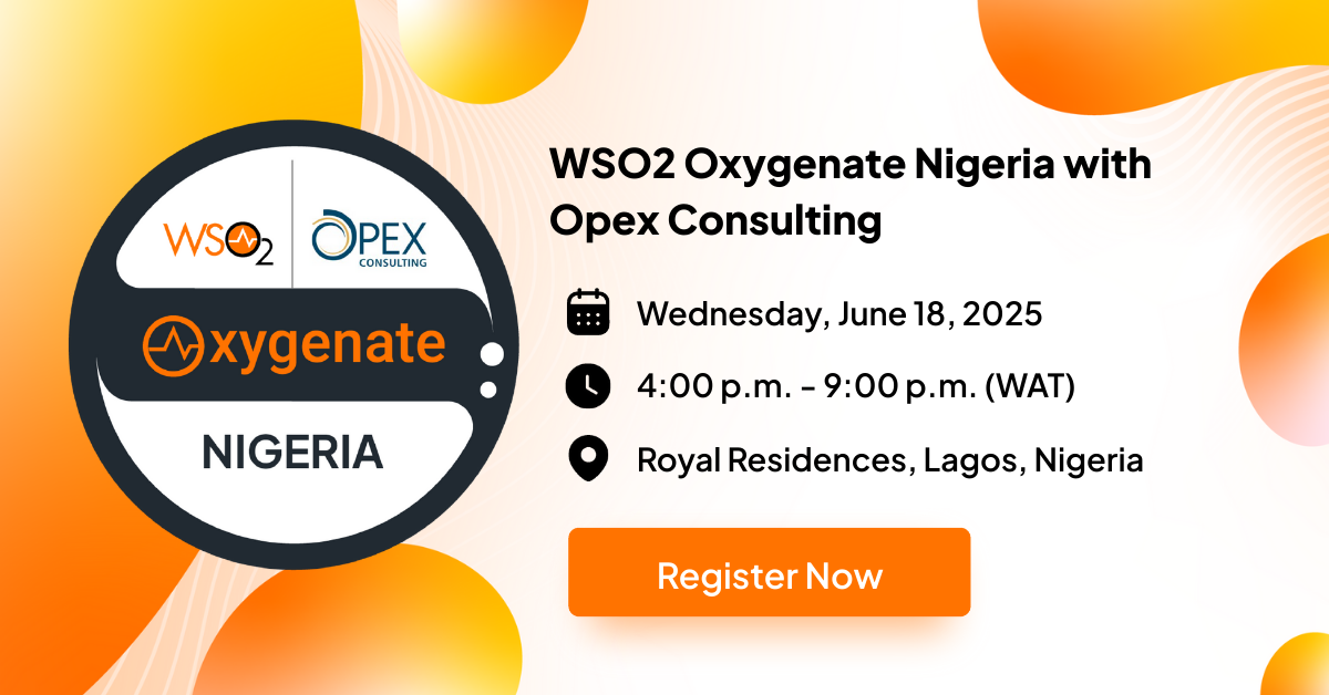 WSO2 Oxygenate Nigeria with Opex Consulting