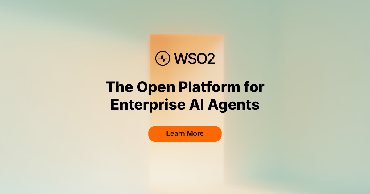 WSO2 Agent Platform