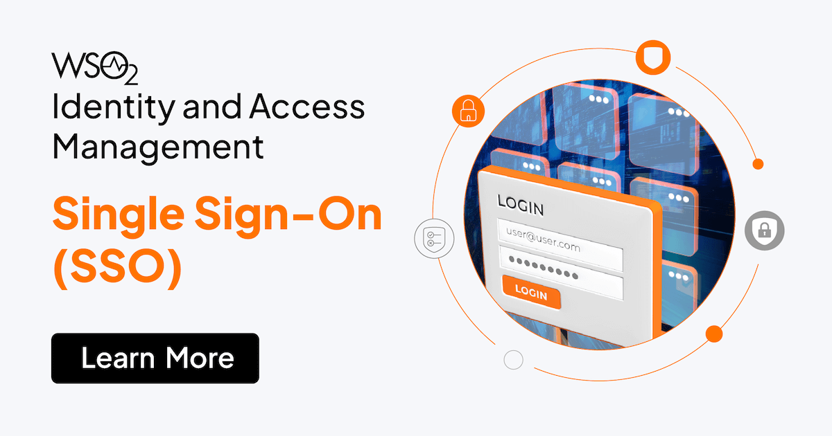 Single Sign-On with WSO2 Identity Server