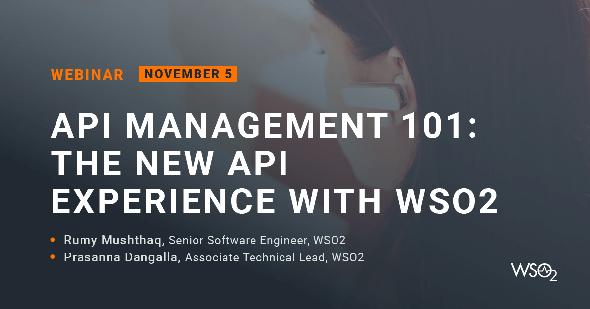 API Management 101: The New API Experience with WSO2