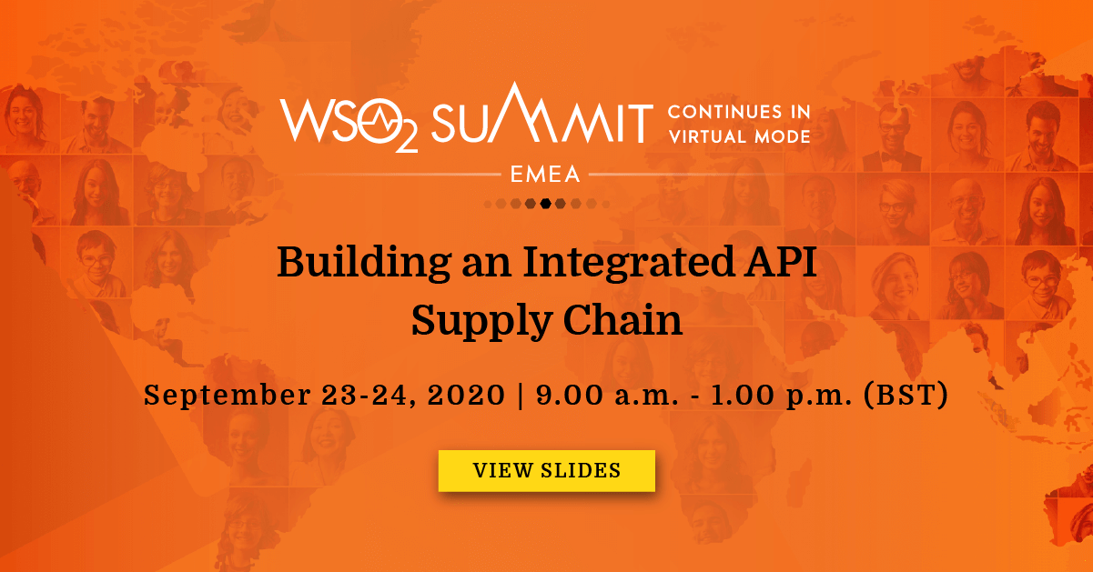 WSO2 Summit EMEA 2020