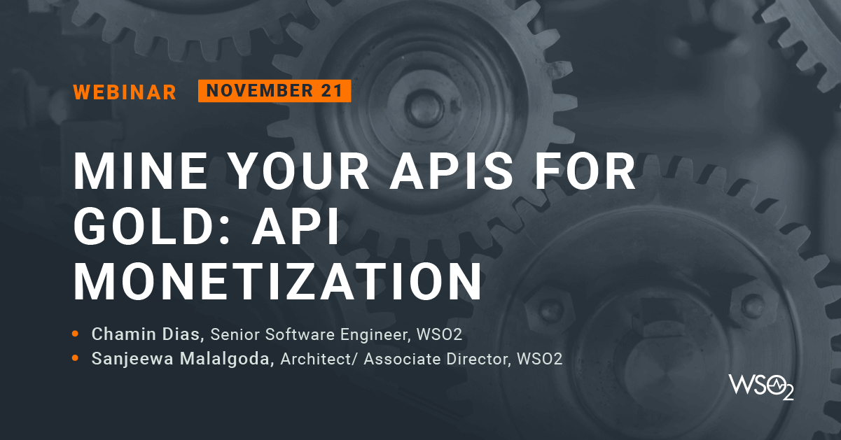 Mine Your APIs for Gold: API Monetization