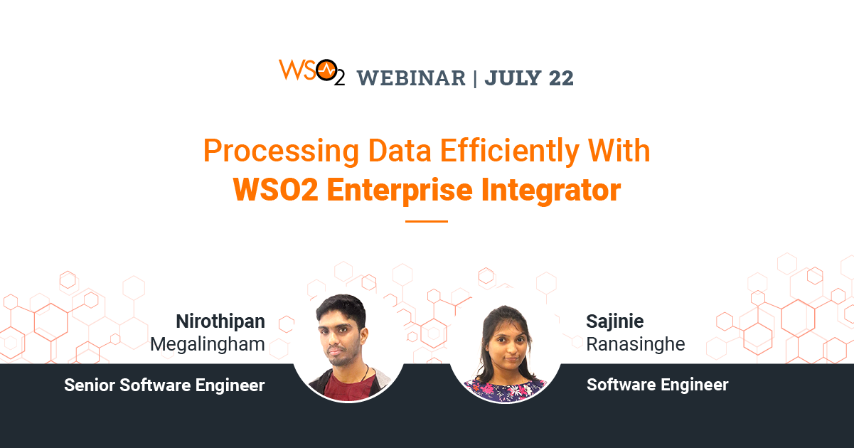 Processing Data Efficiently With WSO2 Enterprise Integrator