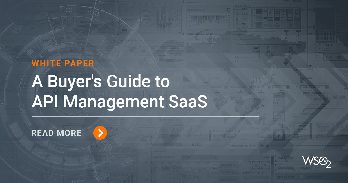 A Buyer's Guide to API Management SaaS